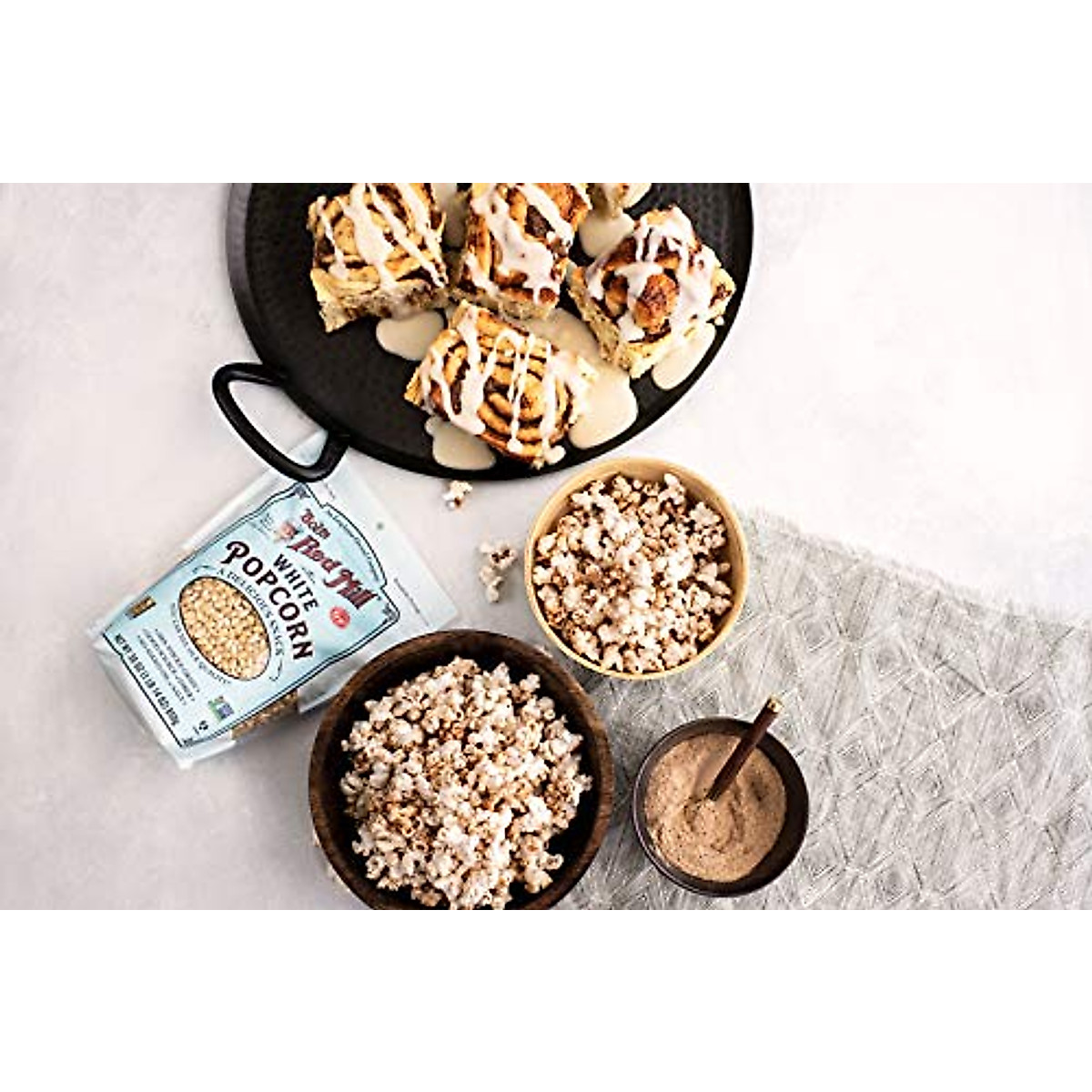 Bob's Red Mill Whole White Popcorn, 30-ounce (Pack of 4)