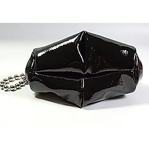 Nite closet Cute Gothic Purse Crossbody Moon Lolita PU Shoulder Bag (Black)