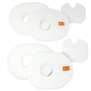 ConPus 2 Allergen 2 Foam 2 Felt Filters Kit Replacement for Shark Rocket Ultra-Light Vacuum HV292, HV300, HV300W, HV301, HV302, HV303, HV305, HV308, HV310, UV450 Part XFFV300