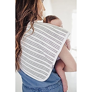 Copper Pearl Baby Burp Cloth Large 21''x10'' Size Premium Absorbent Triple Layer 3-Pack Gift Set “Chip Set