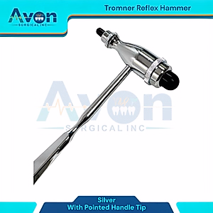 Plastic Taylor Reflex Hammer + Tromner Reflex Hammer + Dejerine Reflex Hammer - 3 PCS Bundle - Neuro Reflex Diagnostics Examination Hammers