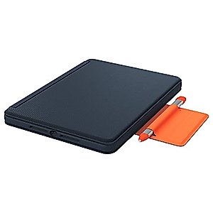Logitech Rugged Combo 3 Touch iPad® Keyboard Case with Trackpad and Smart Connector for iPad (7th, 8th and 9th Generation) for Education - Classic Blue