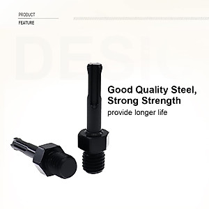 SHDIATOOL 2 Inch Granite Hole Saw Plus SDS Adapter for Marble Hard Stone Bricks