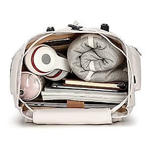 Bluboon Laptop Backpack Women Men 15.6 Inch College Backpack with Charge Port School Bookbag Waterproof Casual Daypack Backpack for Travel Work