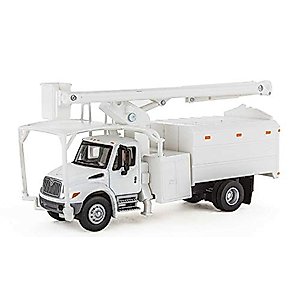Walthers HO Scale International 4300 2-Axle Truck with Tree Trimmer Body White