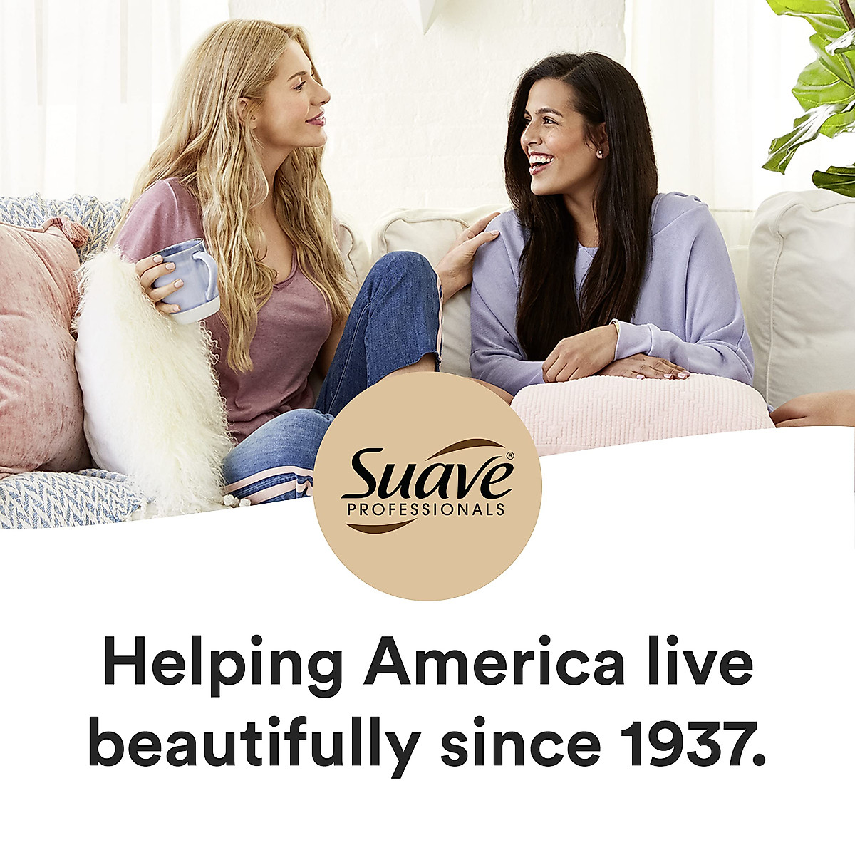 Suave Damage Repair Shampoo and Conditioner, For Dry+Damaged Hair, Salon Proven Quality Coconut Oil Infusion, 28 oz Each