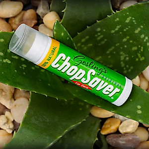 Gosling's Original ChopSaver Lip Care, All Natural Hydrating Lip Balm, Chapstick for Musicians and More, Effective Relief for Dry, Cracked Lips and Skin, Made in USA, 0.15 Oz (Pack of 6)