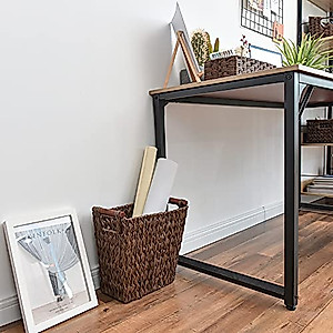 GRANNY SAYS Bundle of 2-Pack Woven Wastebasket for Organizing & 2-Pack Woven Storage Baskets for Bathroom