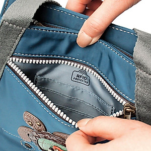 Chala Group Handbags Turtle CV Venture Mini Carryall Handbag, Crossbody Purse