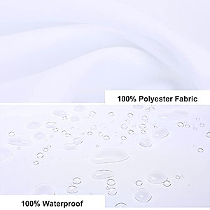 Video Game Controller Gamepad Shower Curtain with Grommets and Hooks Waterproof Bath Curtains for Bathroom Showers Bathtubs Decoration