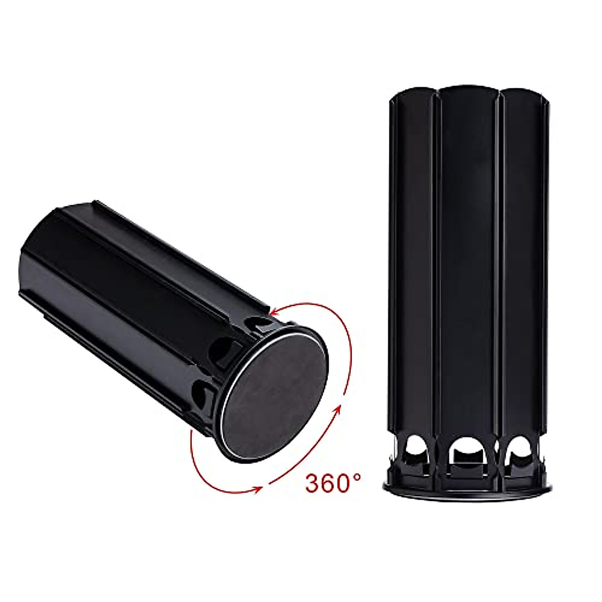 Coffee Vertuo Pod Holder Carousel Stand for Nespresso Vertuo Capsule Storage Organizer with Extra Space for Coffee Mate Silent Rolling (Vertuo 80+ Pod Storage)