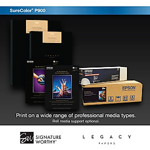 Epson SureColor P900 17-Inch Photo Printer (Renewed), Black