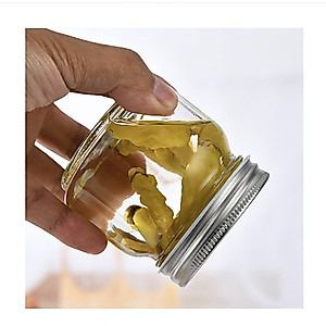 16Pcs Canning Lids suitable to for Rings Wide Mouth, Premium Mason Jar Lids with Bands/Rings for Wide Mouth Ball, Food Grade Material, 100% Fit & Airtight for Wide Mouth Mason Jars