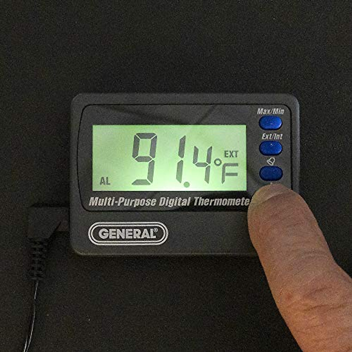 General Tools AQ150 In and Out Aquarium Thermometer with Waterproof Probe