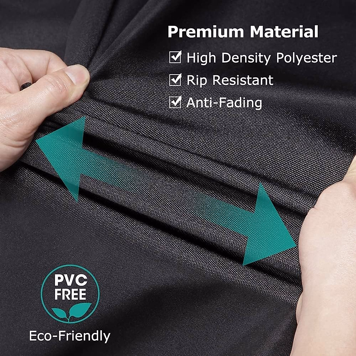 YHINGG Patio Chaise Lounge Cover Double Wide 82 Inch Lounge Chair Covers Waterproof Patio Furniture Covers (80" L x 57" W x 32" H)