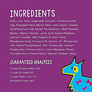 Crazy Dog Mini Train-Me! Training Treats 10 oz. Pouch, Beef Flavor, with 500 Treats per Bag, Recommended by Dog Trainers