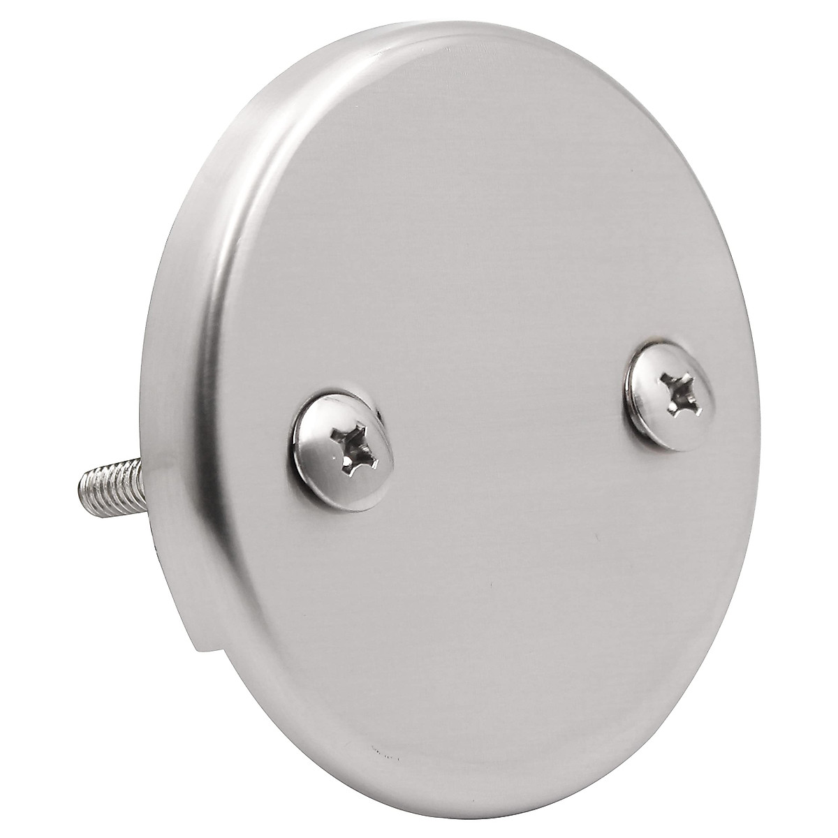 RP31556 Faucet Overflow Plate and Screws Replacement for Delta Compatible with RP293, RP391 and RP691 Bath Waste Assemblies,Silver