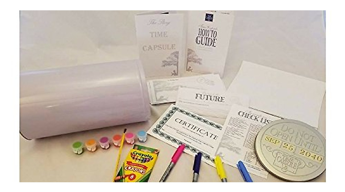DIY Time Capsule Kit for Personal Memories & Celebrations