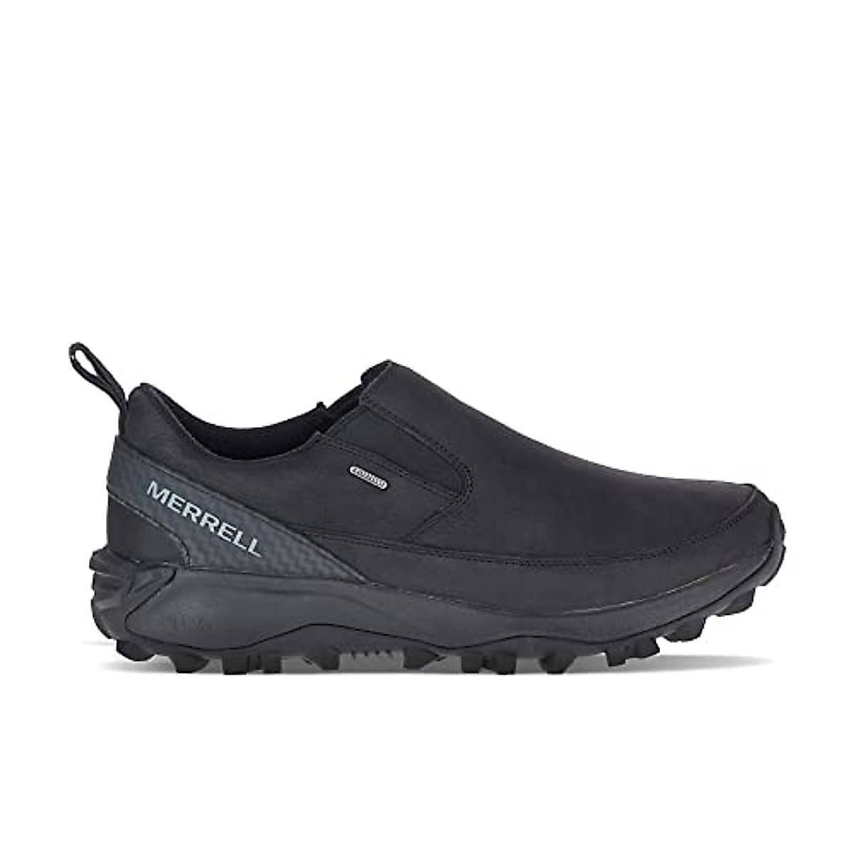 Merrell Mens Thermo Kiruna MOC Waterproof Hiking Shoe, Black/Monument 9.5