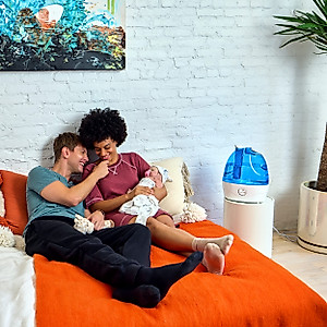 AquaOasis® Cool Mist Humidifier (6L Water Tank) Quiet Ultrasonic Humidifiers for Bedroom & Large room - Adjustable -360 Rotation Nozzle, Auto-Shut Off, Humidifiers for Babies Nursery & Whole House