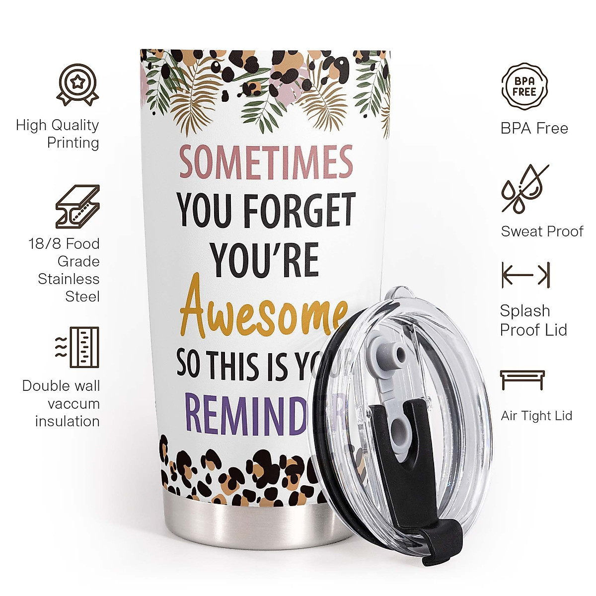 Macorner Aunt Gifts Tumbler - Stainless Steel Tumbler 20oz - Best Auntie Ever Gifts for Women - Birthday Christmas Gift Ideas for Aunt from Niece or Nephew - New Aunt - Aunt Birthday - Aunt To Be