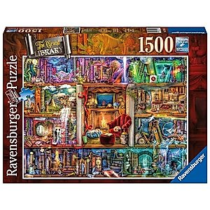 Ravensburger Aimee Stewart The Grand Library 1500 Piece Jigsaw Puzzle for Adults & Kids Age 12 Years Up