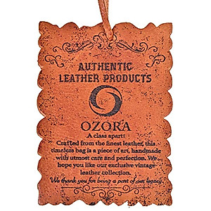 Small Vintage Look Genuine Leather Shoulder Crossbody Purse Crossover Bag for Women (Tan Wash)