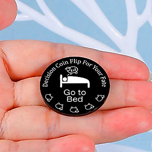 Funny Decision Gifts Coin Maker for Teen Boys Girls Birthday Christmas Stocking Stuffers for Women Men Teenage TV Fan Lovers Gift for Son Daughter Kids Best Friend Valentines Day Gift for Men Husband