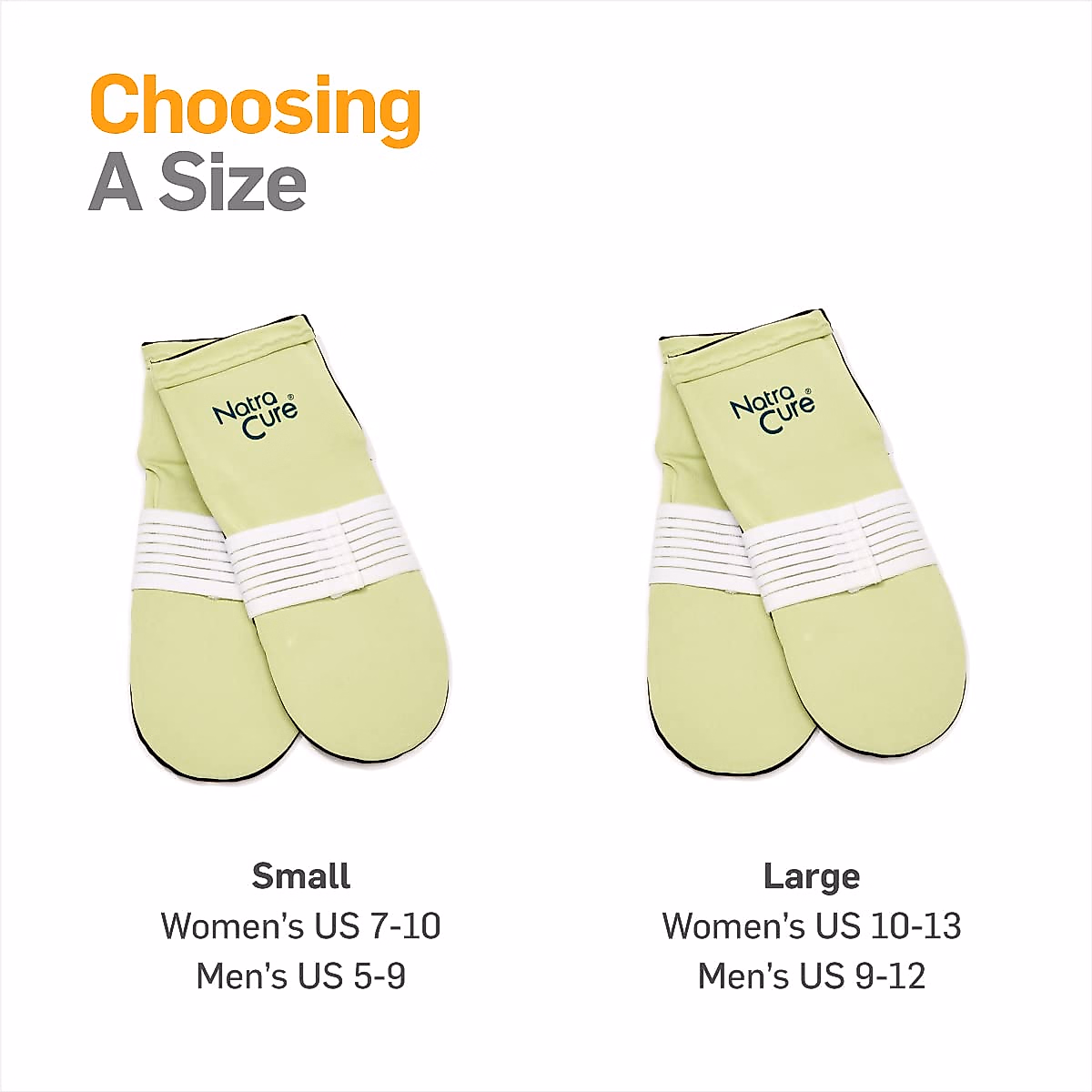 NatraCure Plantar Fasciitis Therapy Cold Socks with Compression Band - Reusable Ice Pack Slippers for Plantar Fasciitis, Arch Pain, Heel Pain, Swelling - FBA710 CAT - (Size: Large)