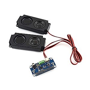 Waveshare WM8960 Hi-Fi Sound Card HAT Stereo CODEC Playing and Recording I2S Interface for Raspberry Pi Zero/Zero W/Zero WH/2B/3B/3B+