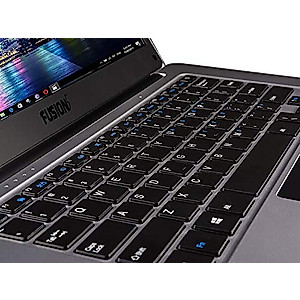 14.1" Full HD Windows Laptop PC (Windows 10, 4GB RAM, Dual Band 5GHz WiFi (2X WiFi Speeds), T90B Pro Model, Lapbook, Intel Quad-Core, USB 3.0, Bluetooth, Laptop Compute (64GB)