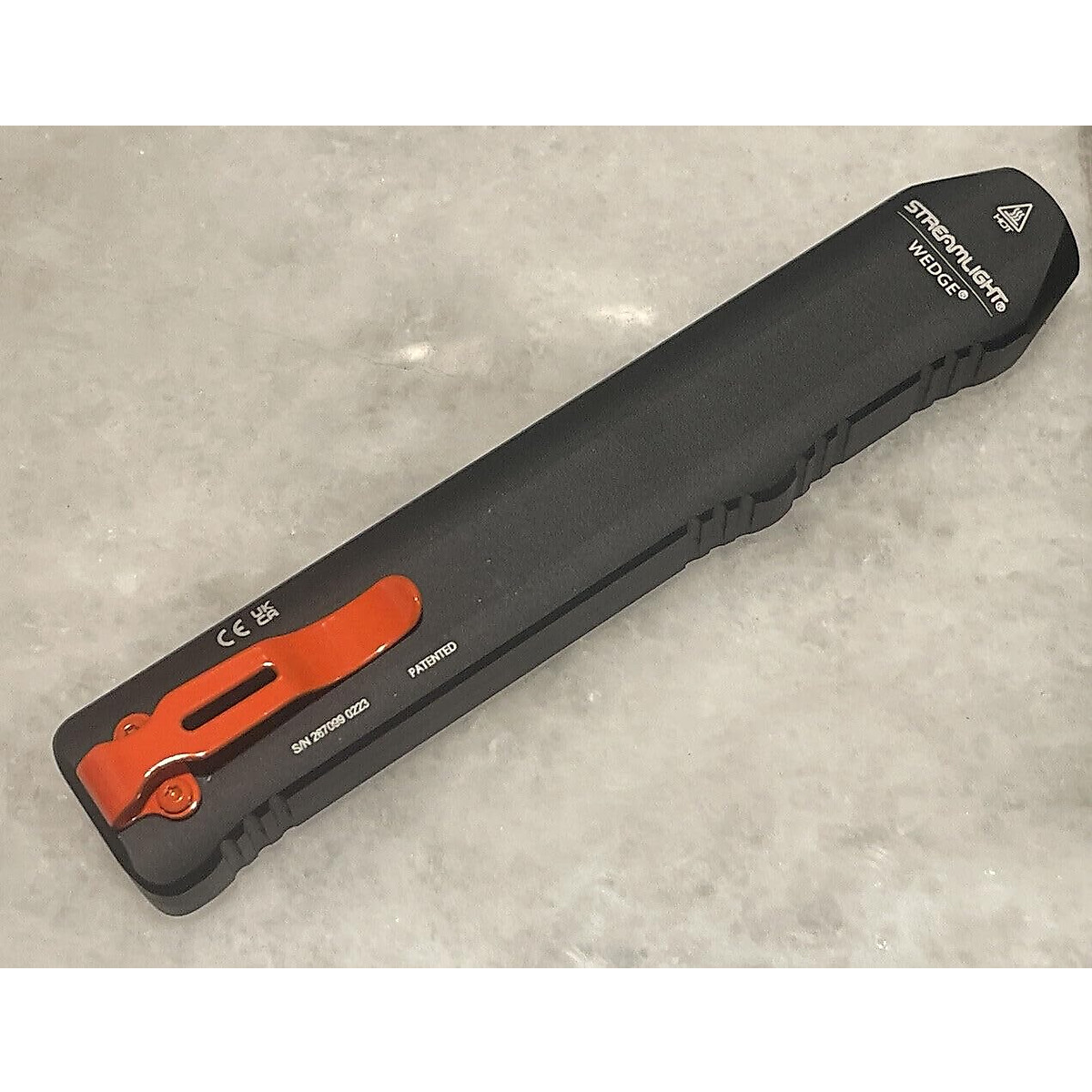 Orange Steel Pocket Clip For Streamlight Wedge 88810 88811 XT 88812 Flashlight