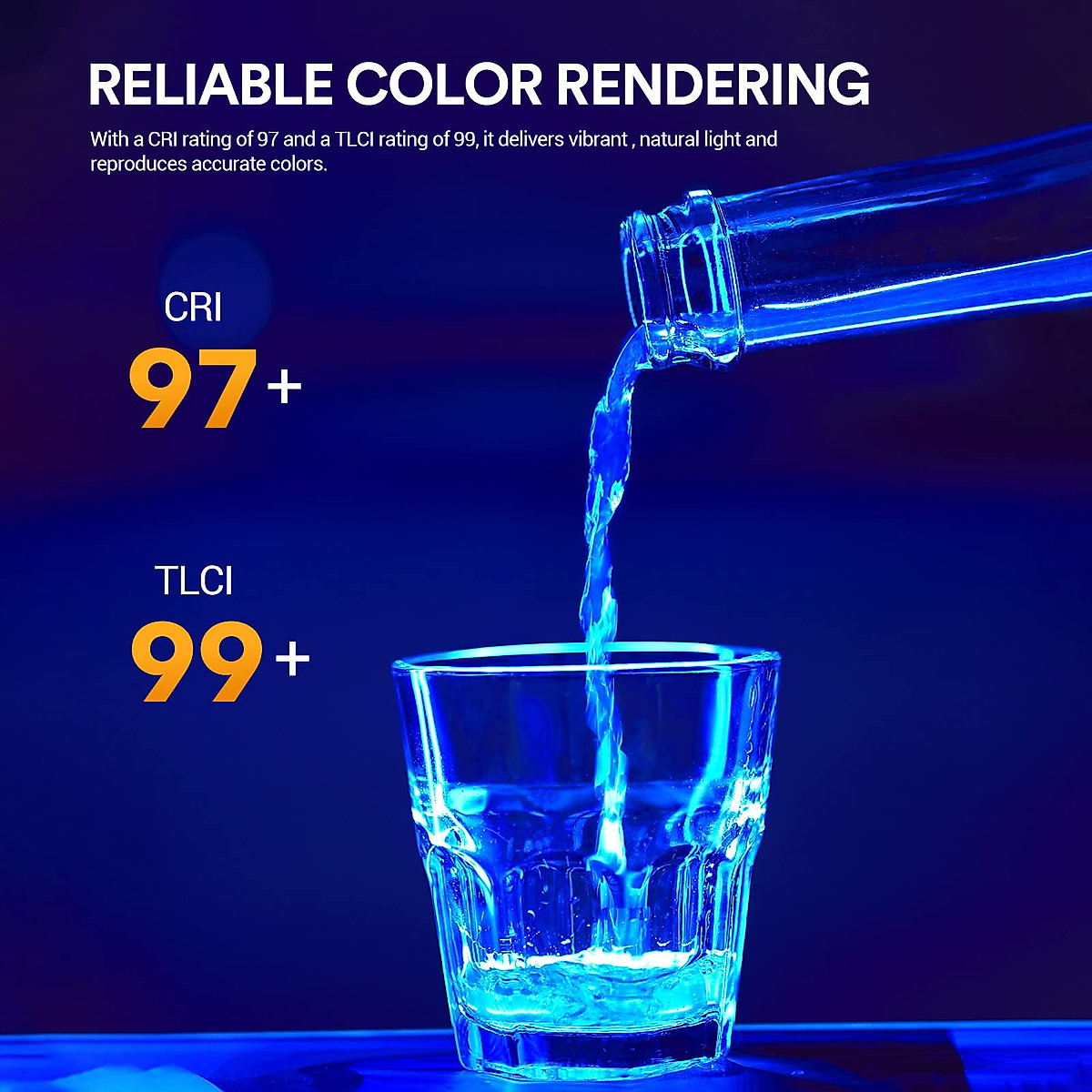 Godox TL30 RGB Tube Light, CRI 97+ TLCI 99+ Handheld Full Color LED Video Light Wand, 2700K-6500K Dimmable LED Light Stick, 37 FX Light Effects, 2900mAh Battery, Bluetooth APP Control