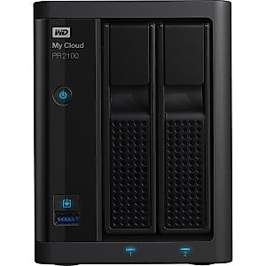 WD 8TB My Cloud Pro Series PR2100 Network Attached Storage - NAS - WDBBCL0080JBK-NESN