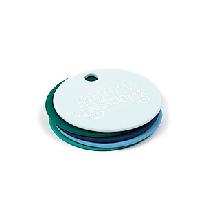 Bella Tunno Teething Flashcards - Soft & Easy Grip Baby Teether and Baby Teething Toys to Help Soothe Gums & Promote Learning Non-Toxic, BPA Free Silicone Teether, Count On It