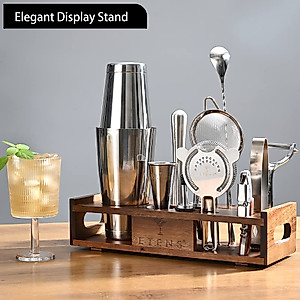 Etens Cocktail Shaker and Boston Bartender Kit Bundle