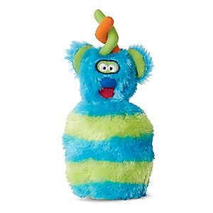 Melissa & Doug Fuzzy Monster Bowling Pins & Ball With Mesh Storage Bag (8-Piece Set) - Toddler Plush Indoor Bowling Set, Monster Bowling Set For Toddlers And Kids Ages 2+