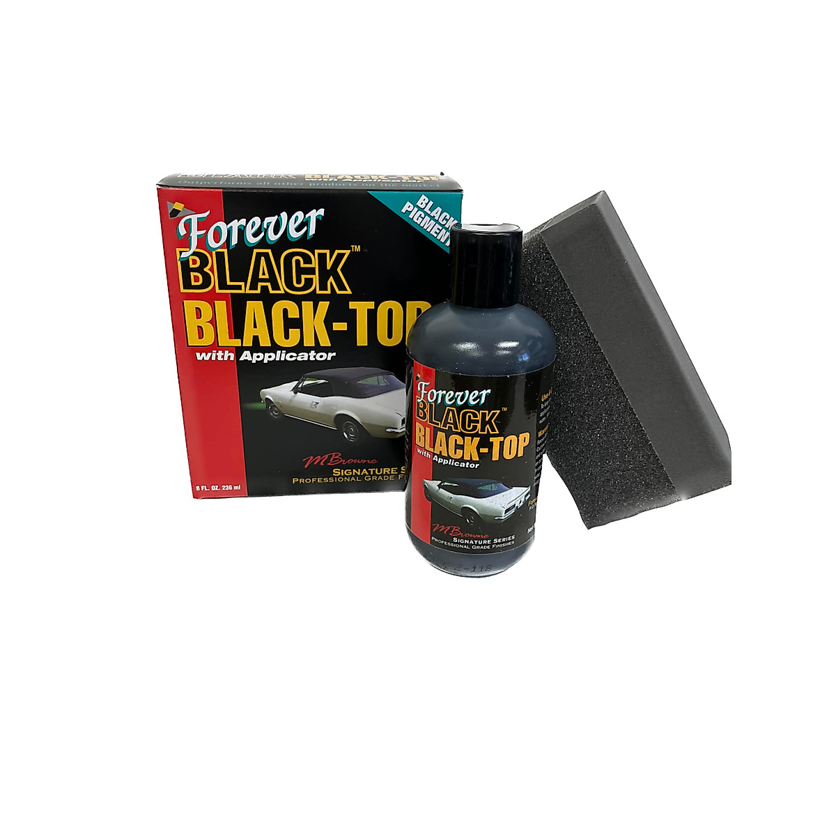 Forever Car Care Products FB813 Black Black Top Gel and Foam Applicator