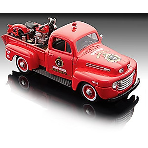Maisto 1:24 Scale Harley Davidson 1936 EL Knucklehead + 1948 Ford F-1 Die-Cast Vehicle