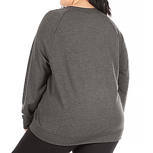 Rae Dunn Women's Plus Size Studio Raglan Sweatshir