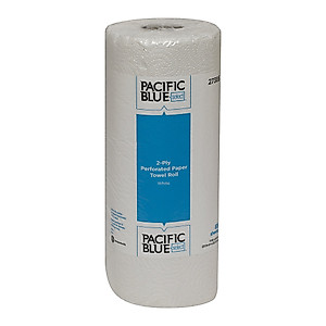 Pacific Blue Select 2-Ply Perforated Paper Towel Rolls by GP PRO (Georgia-Pacific), 27385, 85 Sheets Per Roll, 30 Rolls Per Case