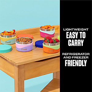 S'well Stainless Steel Food Canister, 10oz, Dragonfruit, Single Walled Durable Construction, BPA Free, Dishwasher Safe