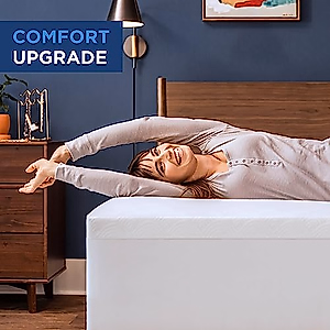 Tempur-Cloud 2-Inch Mattress Topper, Queen,White