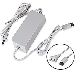 PerriRock AC Wall Power Supply Cable Cord Replacement for Nintendo Wii