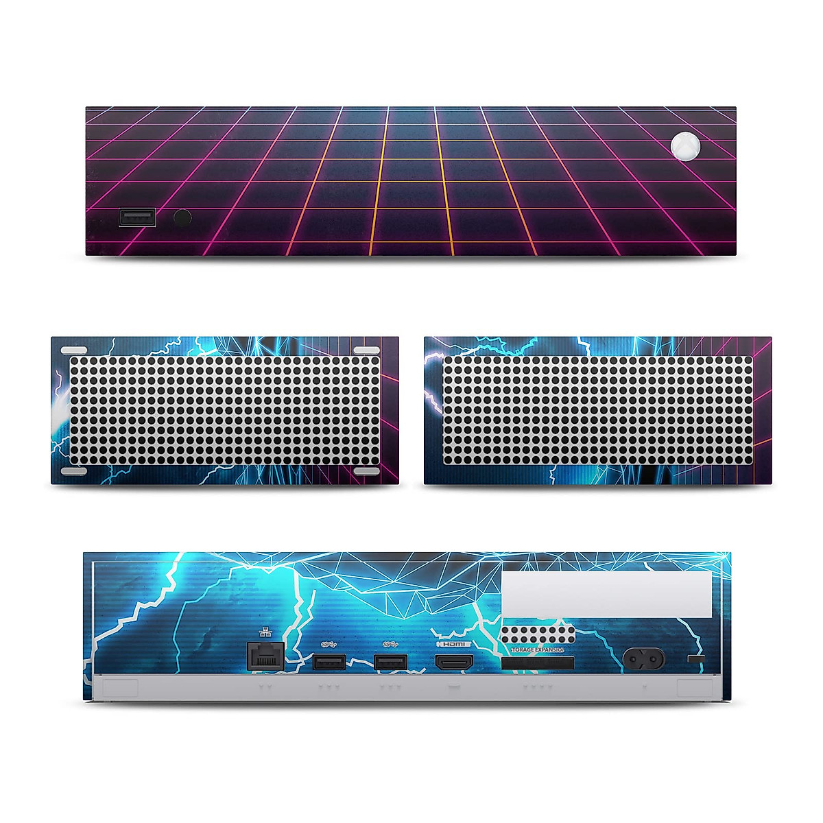 Head Case Designs Officially Licensed Far Cry 3 Blood Dragon Key Art Logo Vinyl Sticker Gaming Skin Decal Cover Compatible With Xbox Series S Console and Controller Bundle