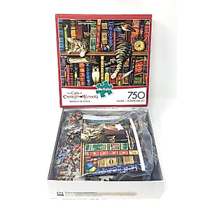 Buffalo Games - Charles Wysocki - Frederick the Literate - 750 Piece Jigsaw Puzzle Multicolor, 24"L X 18"W