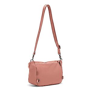Pacsafe Women's Citysafe CX Anti Theft Convertible Backpack-Fits 11" Tablet, ECONYL Rose