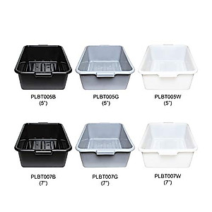 Thunder Group PLBT007W Bus Box Freezer Safe, 7-Inch, White