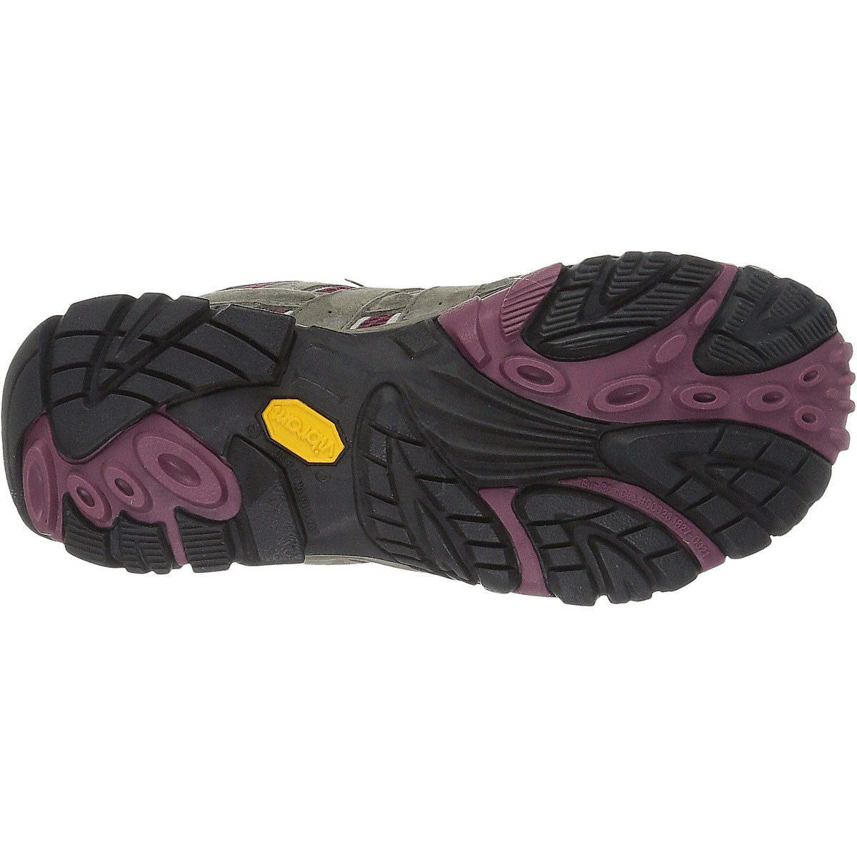 Merrell Women's Moab 2 Mid Waterproof Hiking Boot, Boulder/Blush, 8 M US