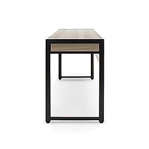OFM ESS Collection 2-Drawer Office Desk, Driftwood
